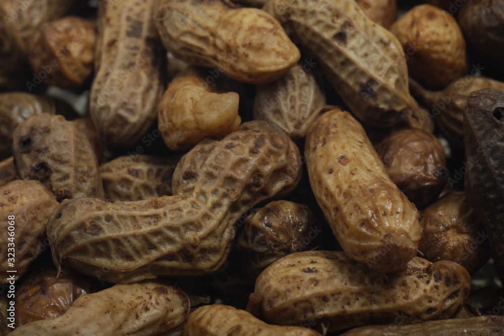 "Kacang rebus", an Indonesian most popular snacks that made from boiled ...