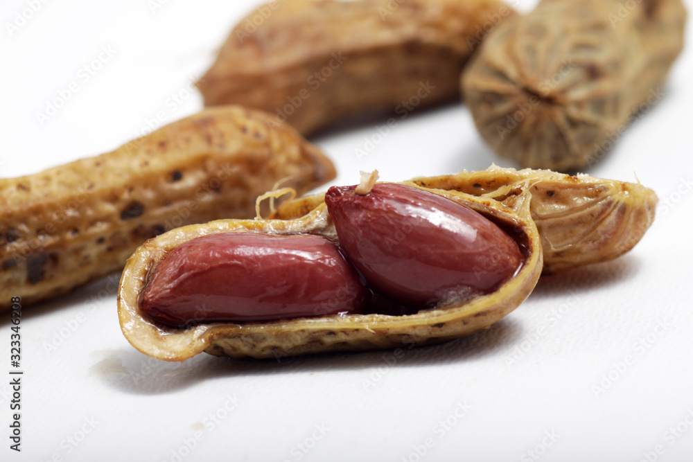 "Kacang rebus", an Indonesian most popular snacks that made from boiled ...