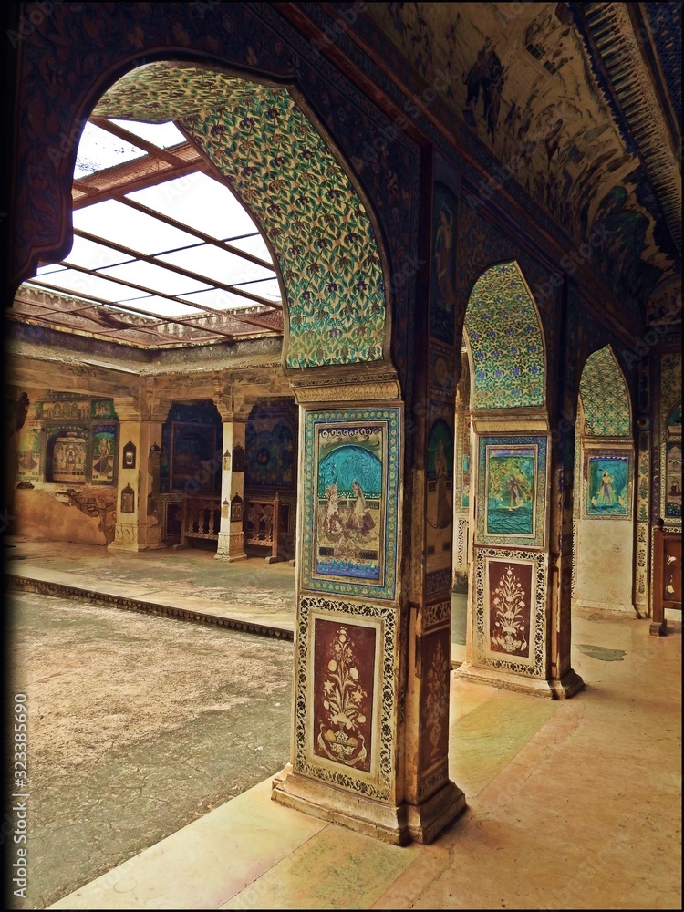 Rajasthani Archetecture Stock Photo | Adobe Stock