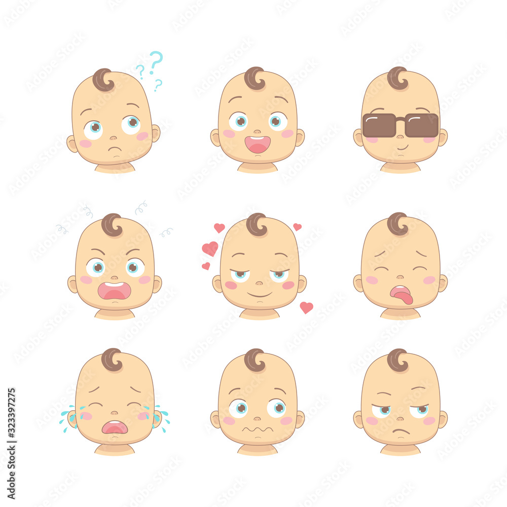 Thinking Baby Face