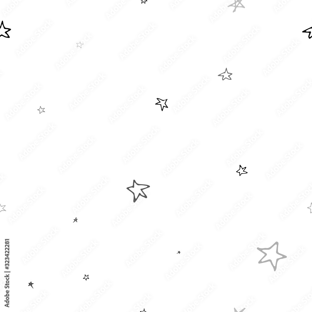 Modern Geometric Star Pattern. Vector Star Pattern Background Drawn by ...