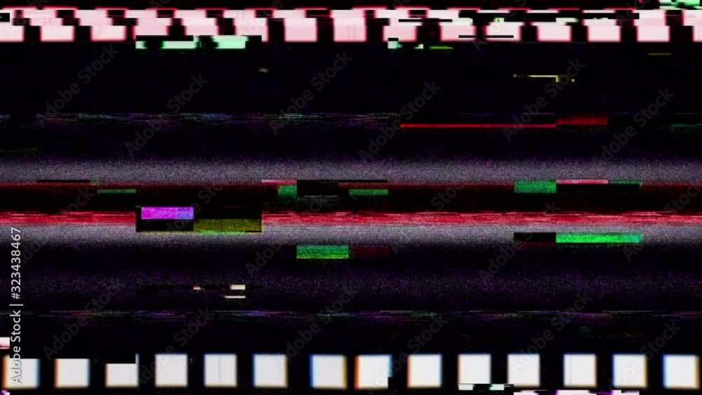 Vintage VHS negative film strip seamless loop. Old reel overlay with ...