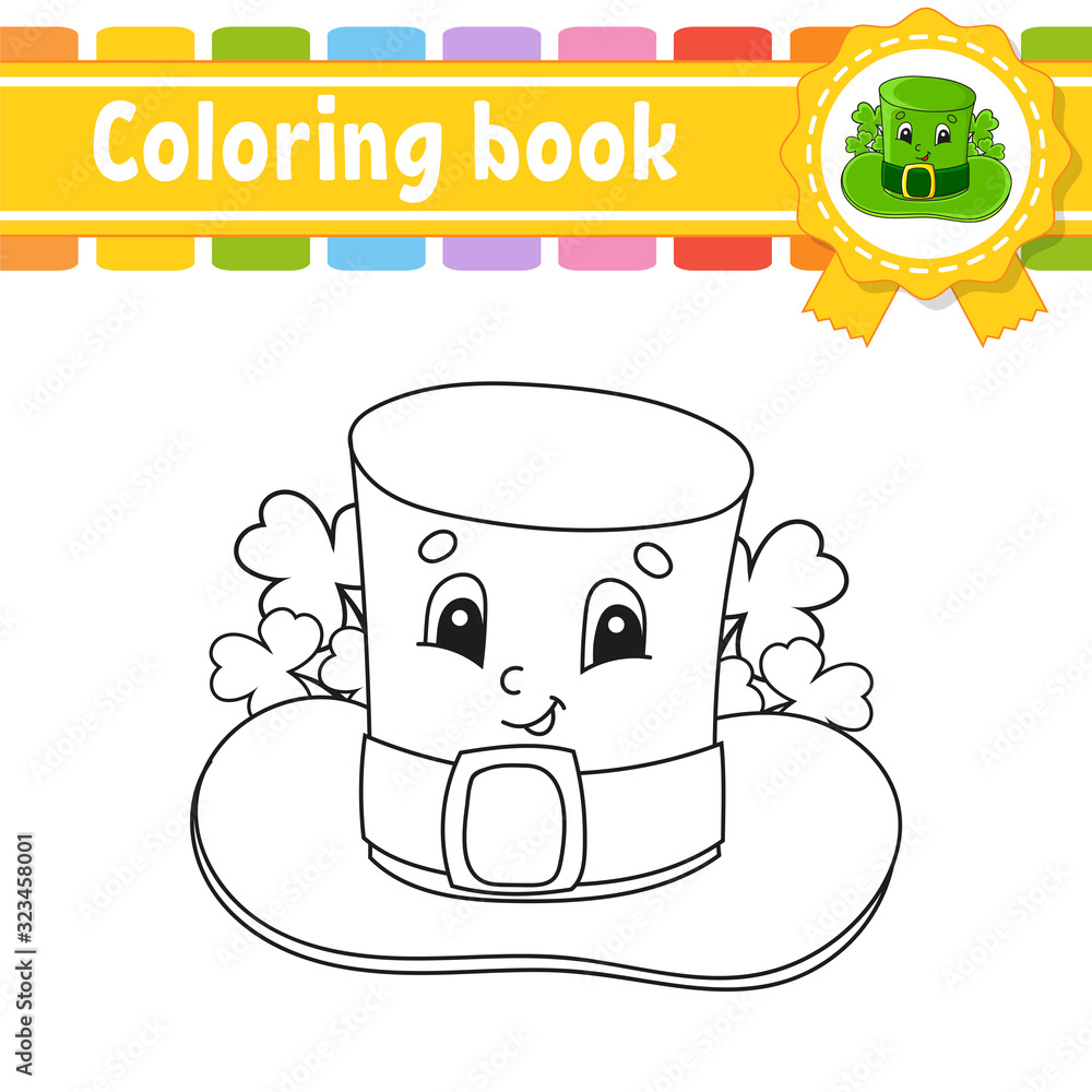 Leprechaun Hat Coloring