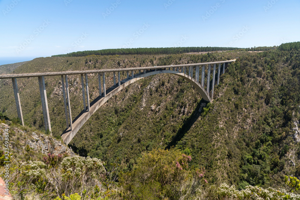 Bloukrans Bridge, Eastern Cape, South Africa. Dec 2019. Bloukraans ...
