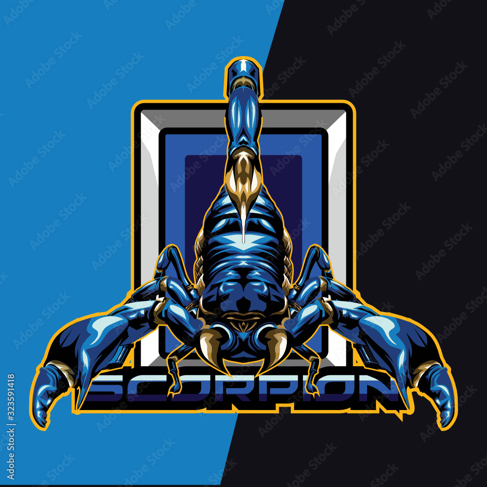 Blue Scorpion Logo