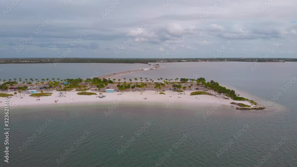Aerial view, panoramic view of Howard Park Beach. Howard Park Beach ...