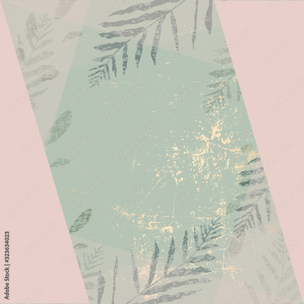 abstract floral pastel dusty pink gold blush textured decor background ...