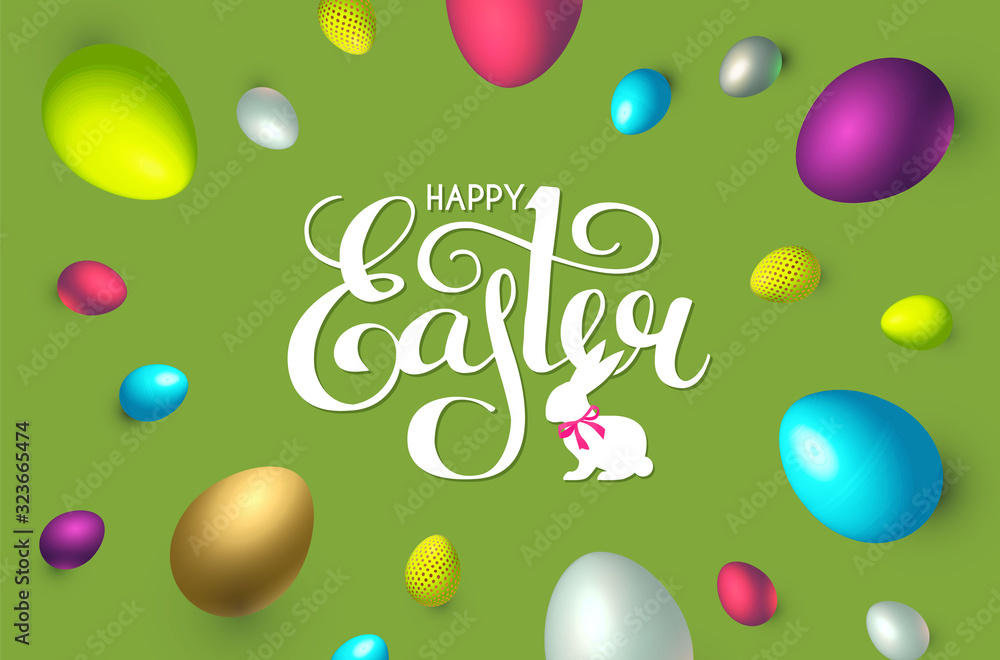 Happy Easter Wallpaper 3d