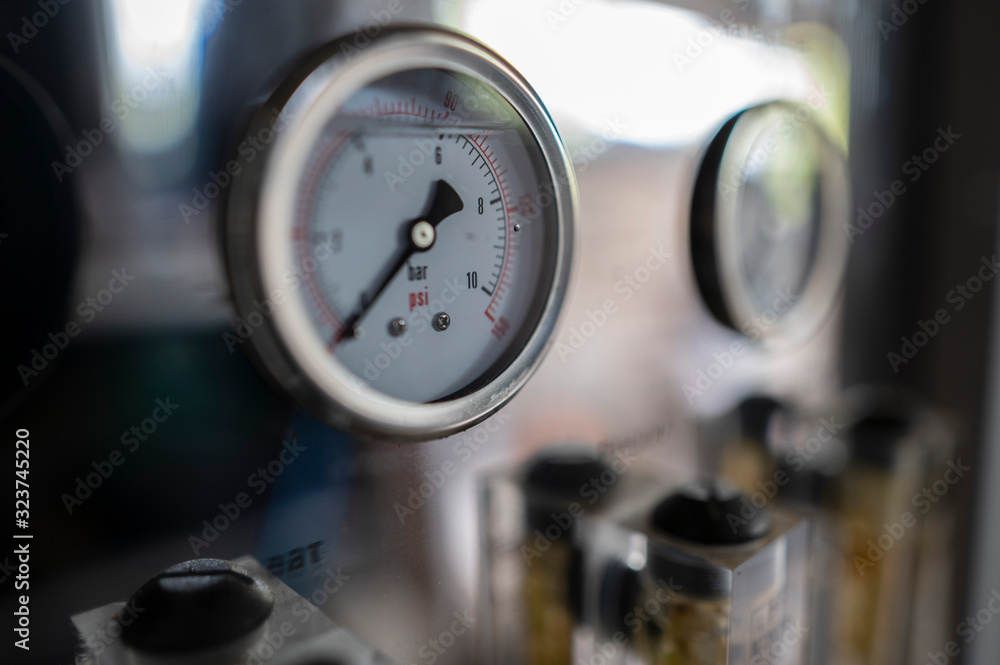 Industrial equipment - measuring sensor. Pressure Testing Technology ...