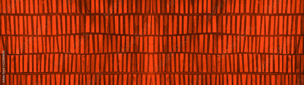 Abstract fired red tile wall texture background banner panorama Stock ...