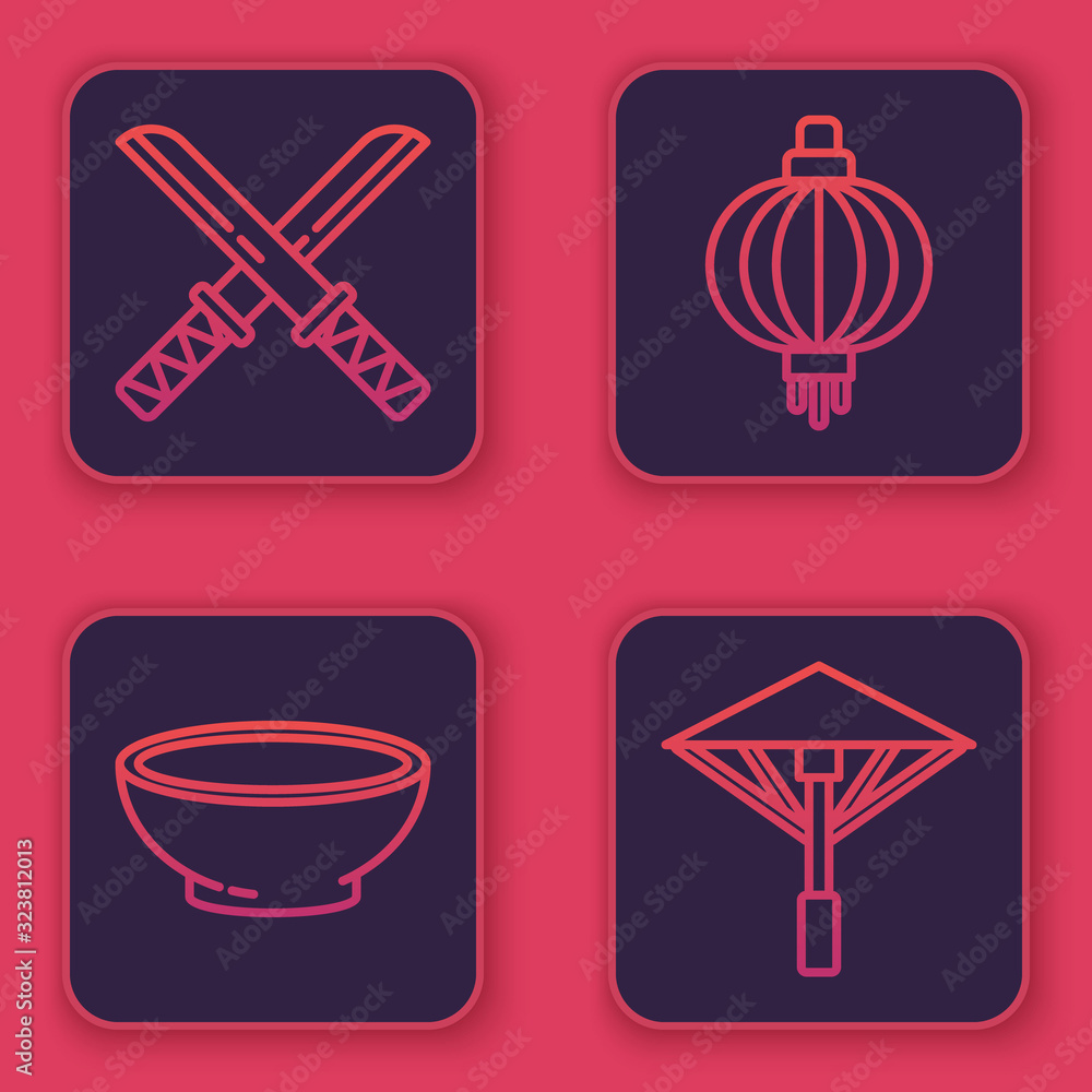 Square Japanese Paper Lantern