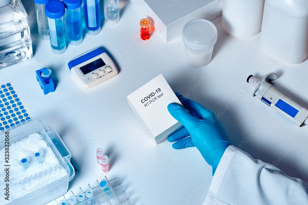 Novel coronavirus 2019 nCoV pcr diagnostics kit. This is RT-PCR kit to ...