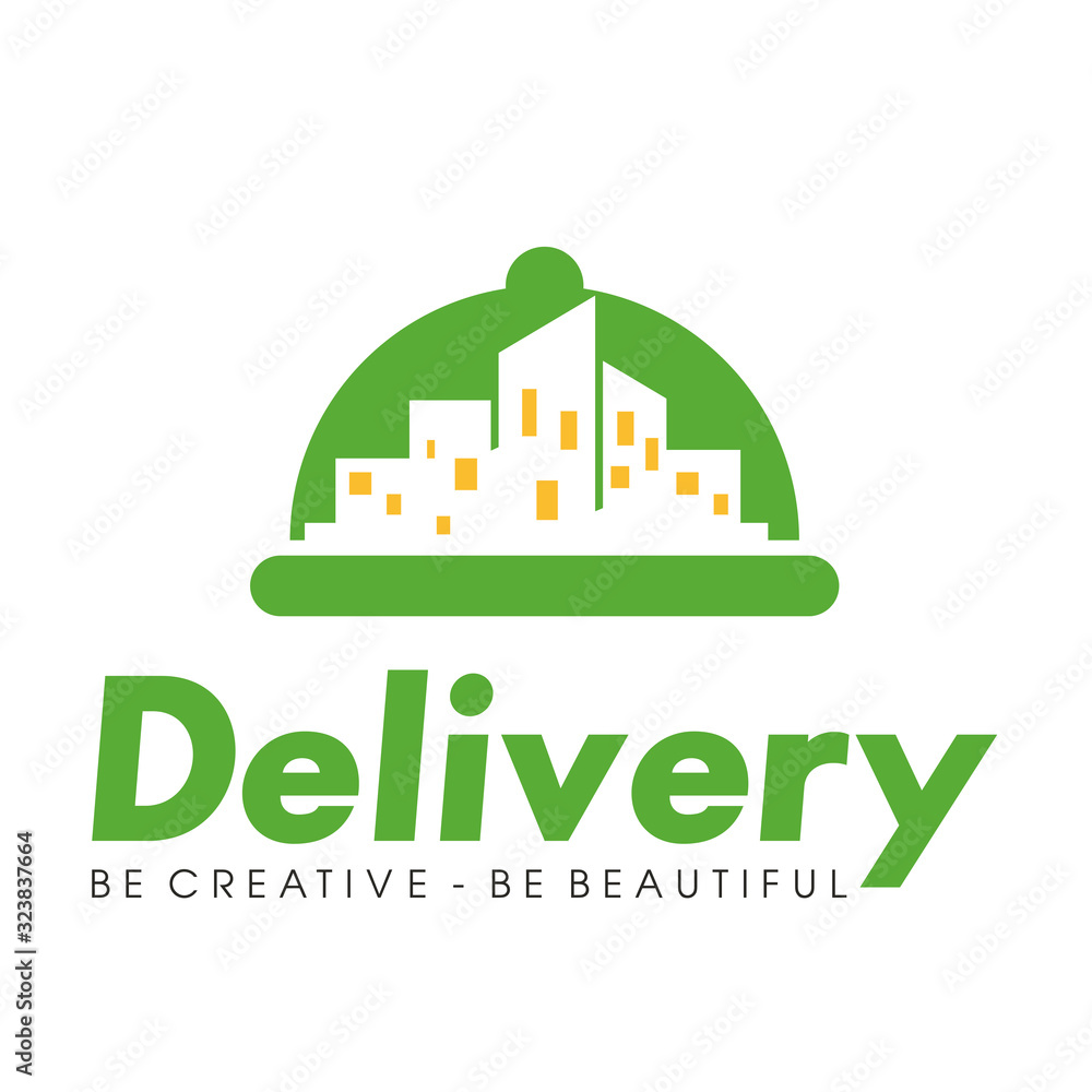 Food City, City Restaurant Logo Design Vector Stock Vector | Adobe Stock