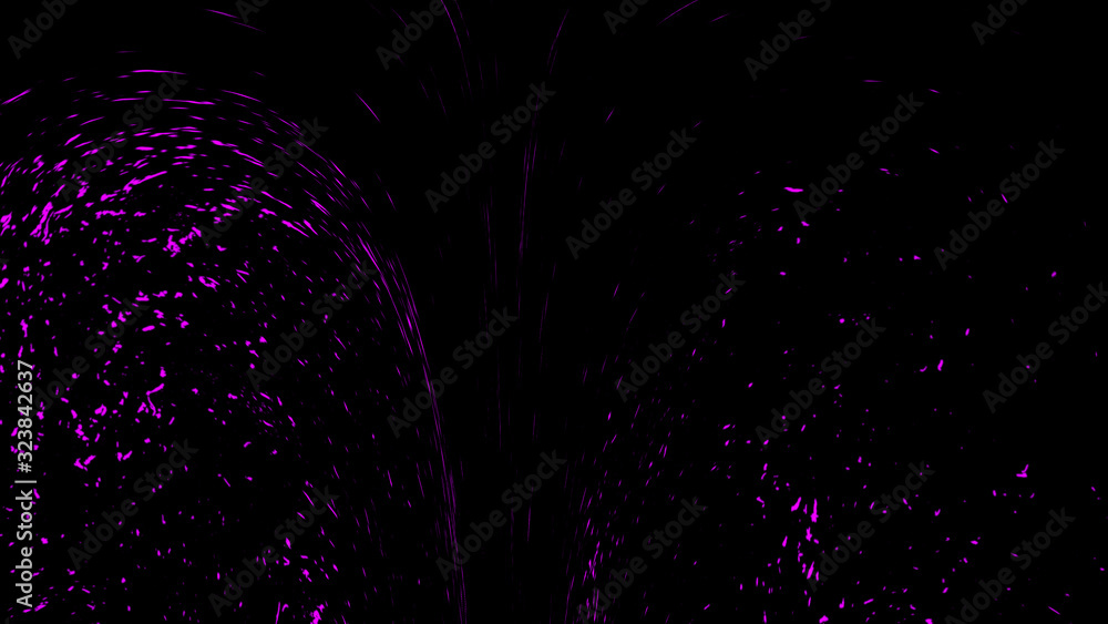 Fire purple embers particles texture overlays. Explosion burn powder ...