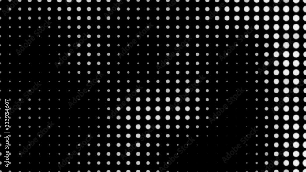 Abstract Halftone Background Patterns Animation/ 4k animation of an ...