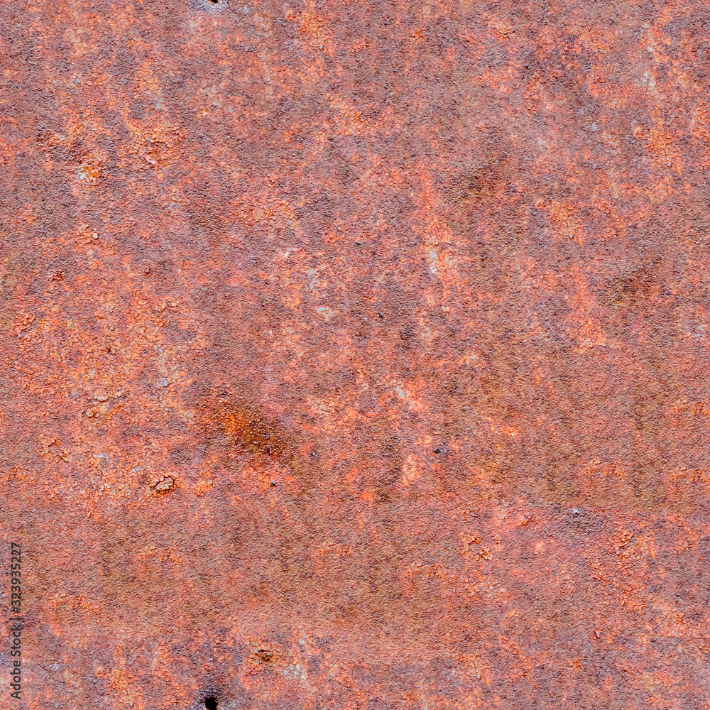 seamless texture. Old metal texture with rust. template for design ...
