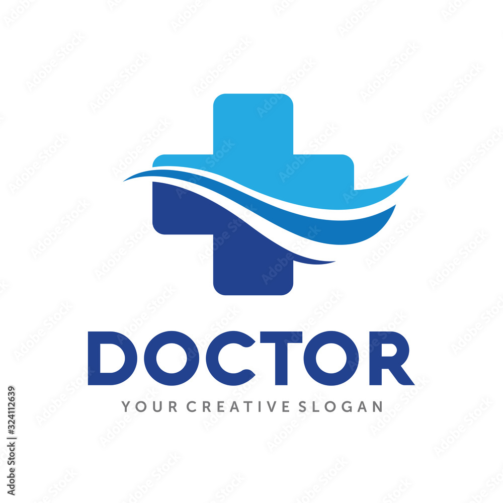 Healthcare , Hospital Logo, Clinic Logo, Doctor Logo Vector Stock ...