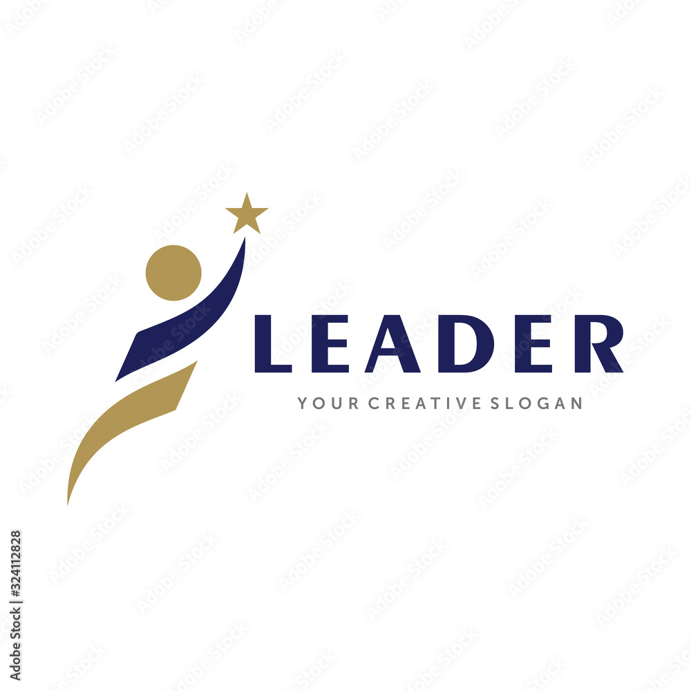 Leadership logo, Success logo, and Education Logo Vector Stock Vector ...