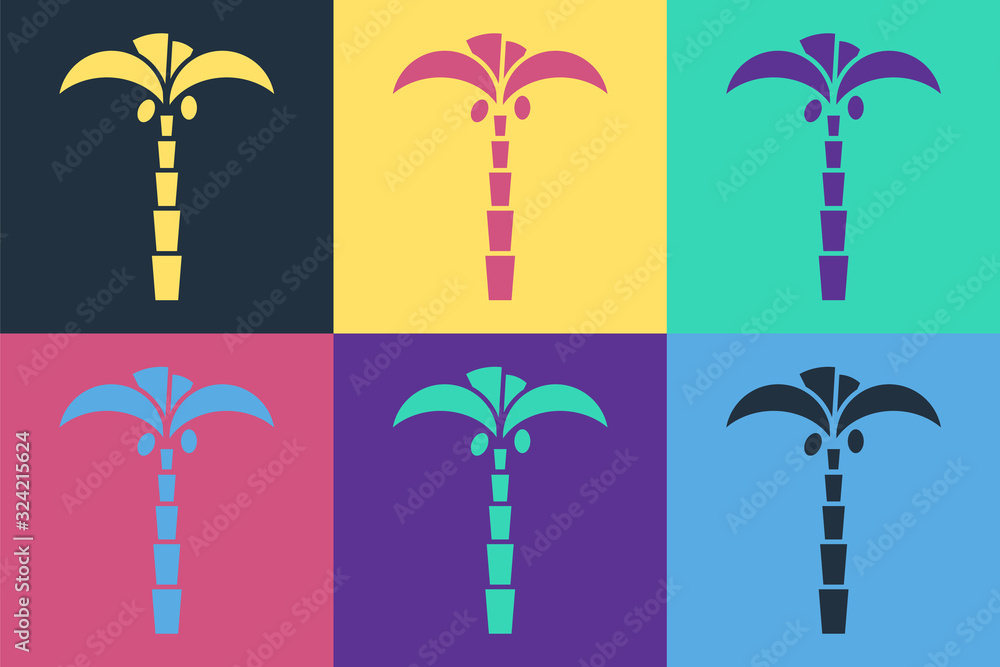 Palm Tree Pop Art