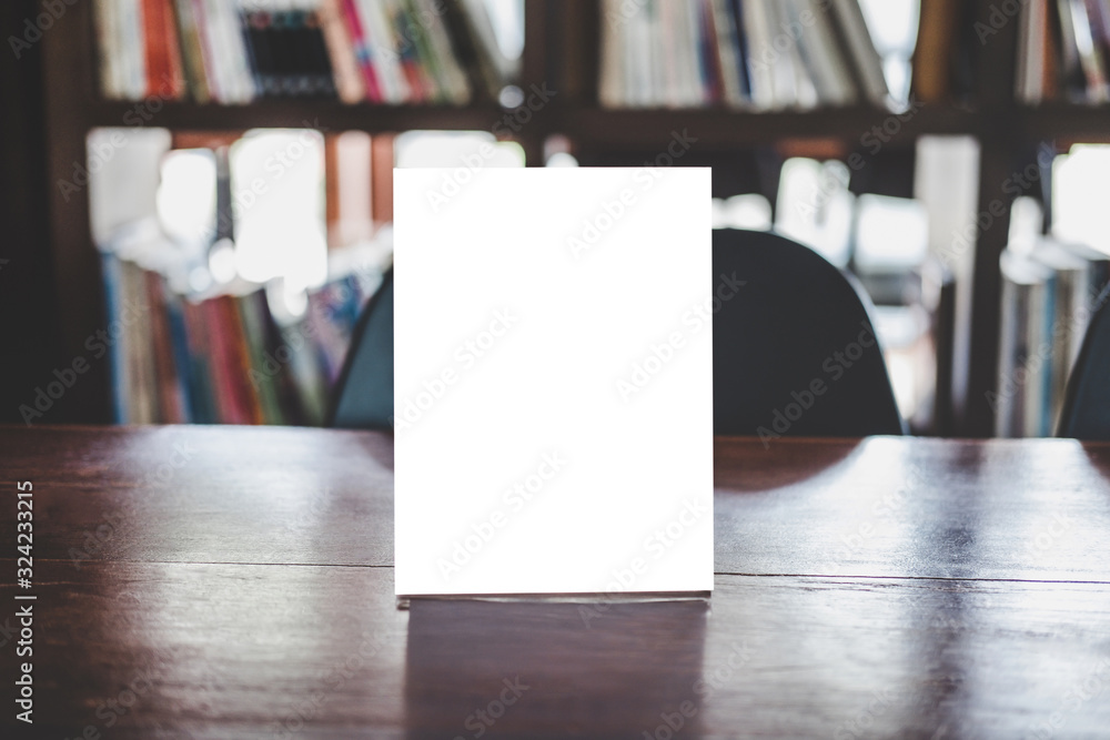 Mock up acrylic frame posters pattern template forms background, blank ...