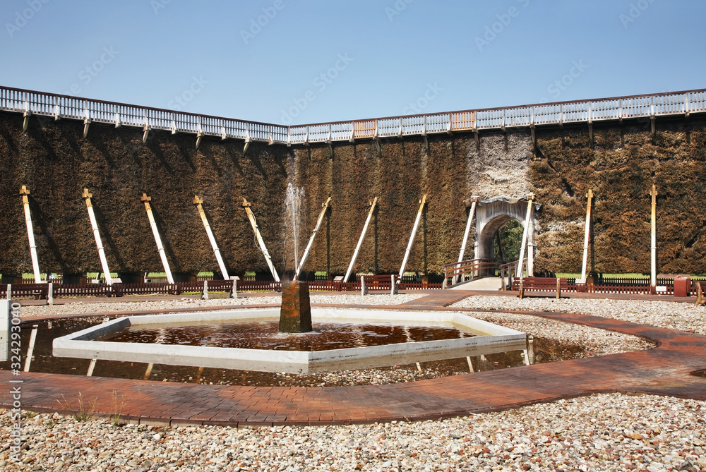 Graduation tower (Teznia solankowa) in Inowroclaw. Poland Stock Photo ...