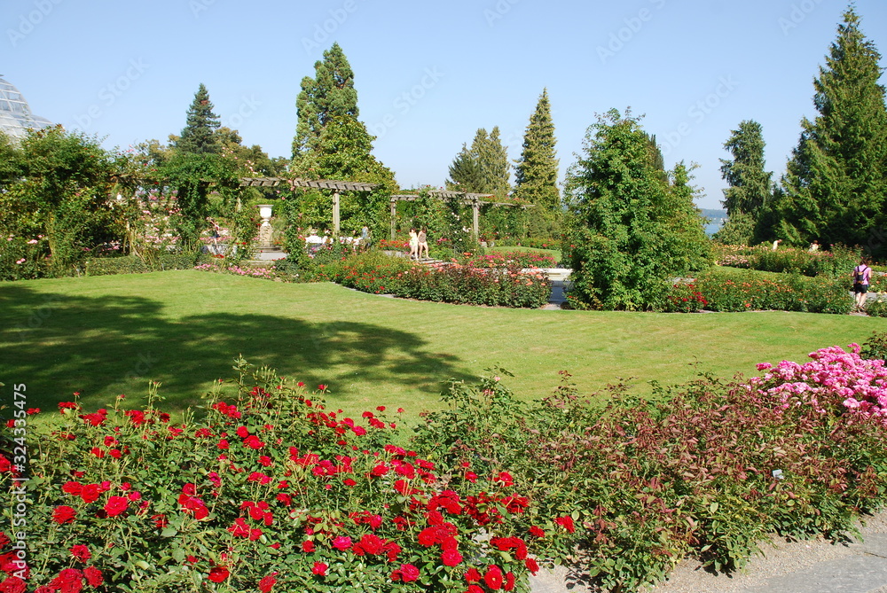 Insel Mainau - Die Blumeninsel im Bodensee Stock Photo | Adobe Stock