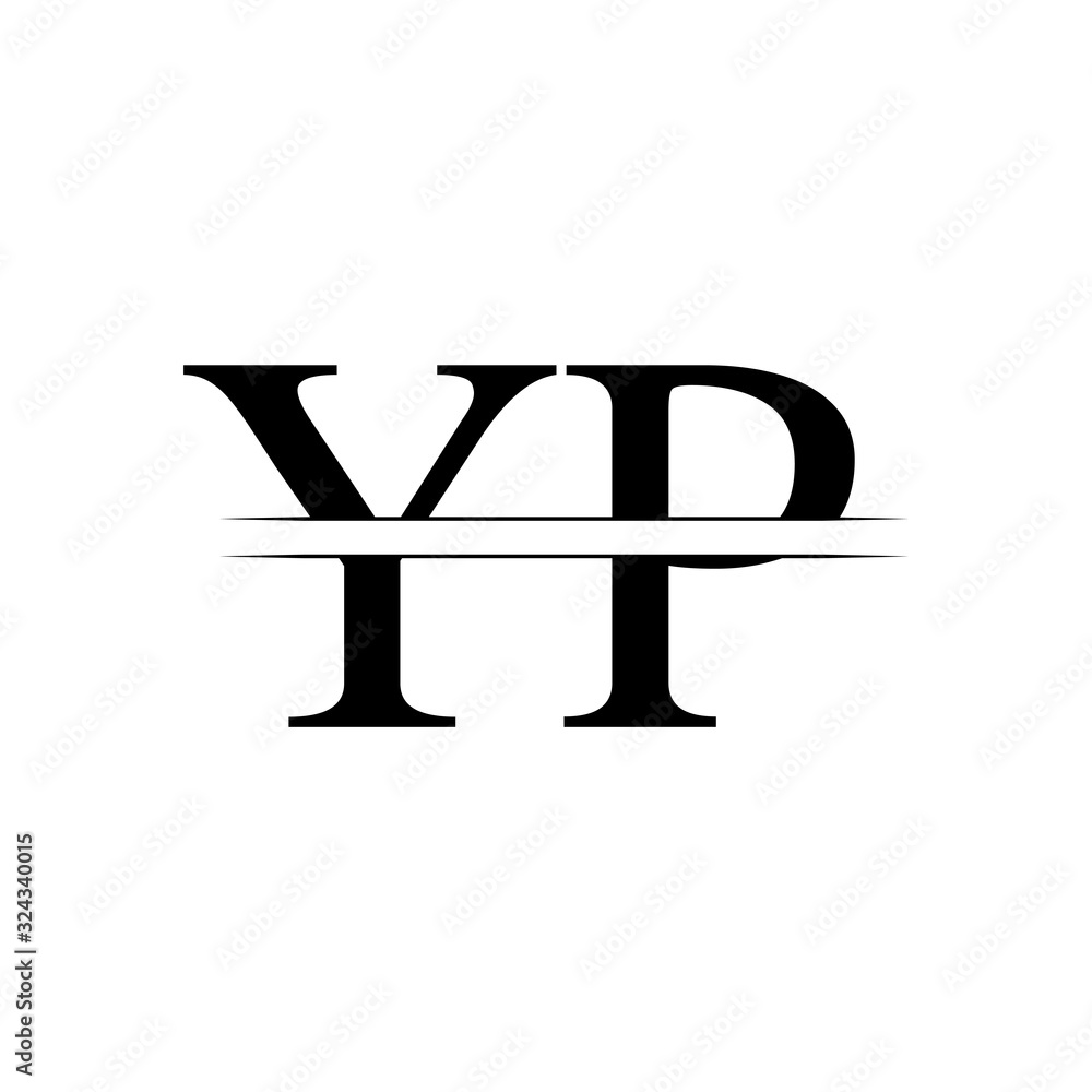Initial YP Logo Design Vector Template. Creative Letter YP Business ...