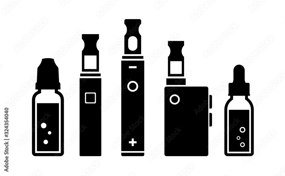 Vape devices vector icon Stock Vector | Adobe Stock