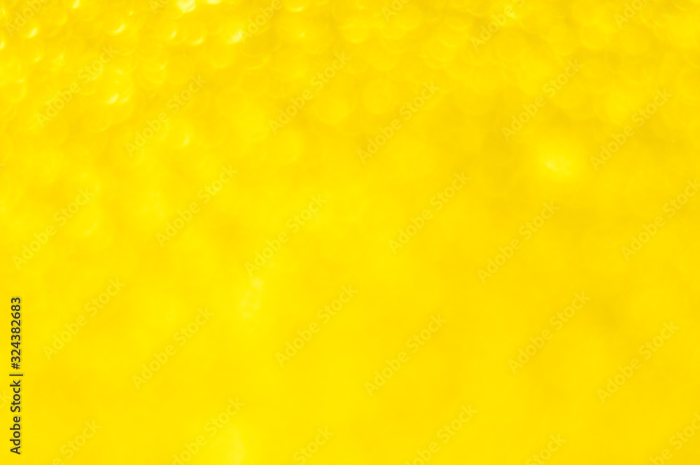 Blurred yellow abstract background with bokeh Stock Photo | Adobe Stock