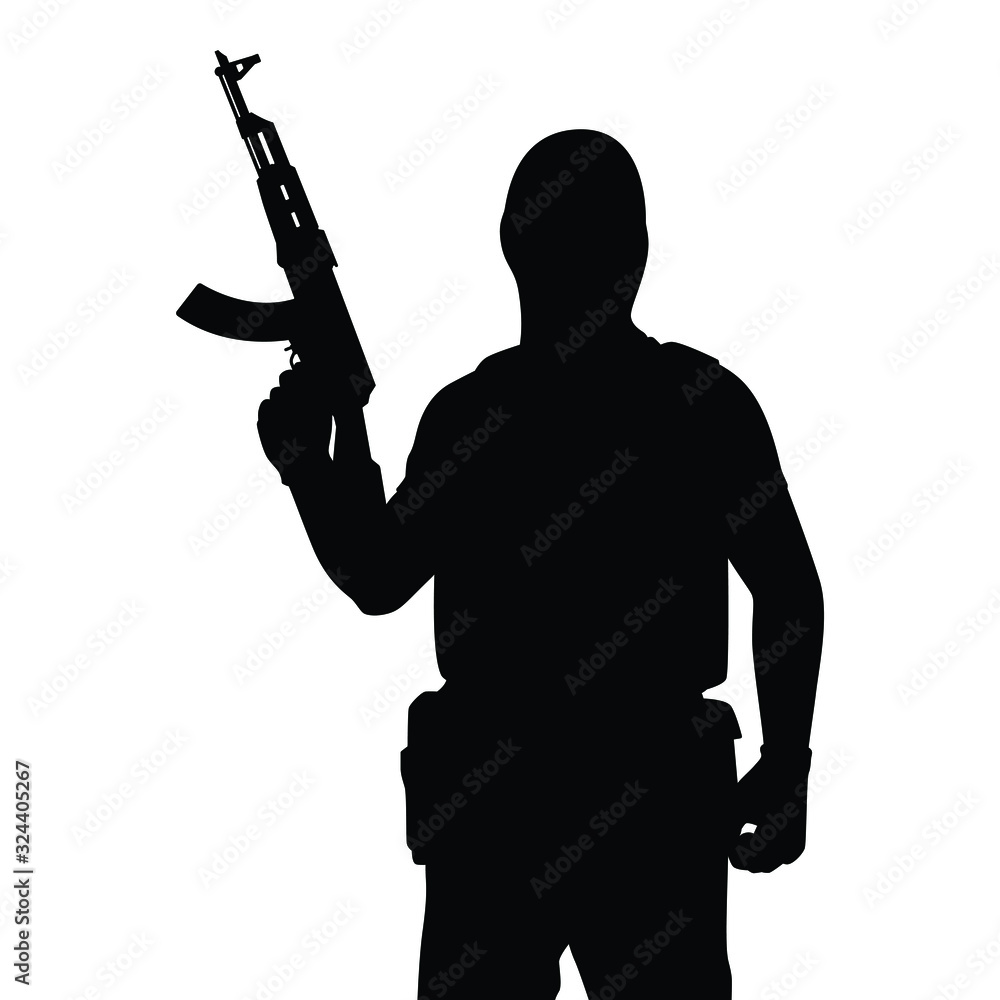 Terrorist Silhouette