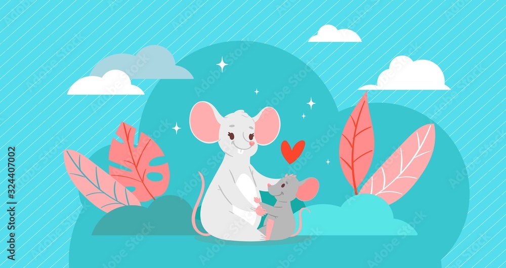Cartoon Baby Mouse