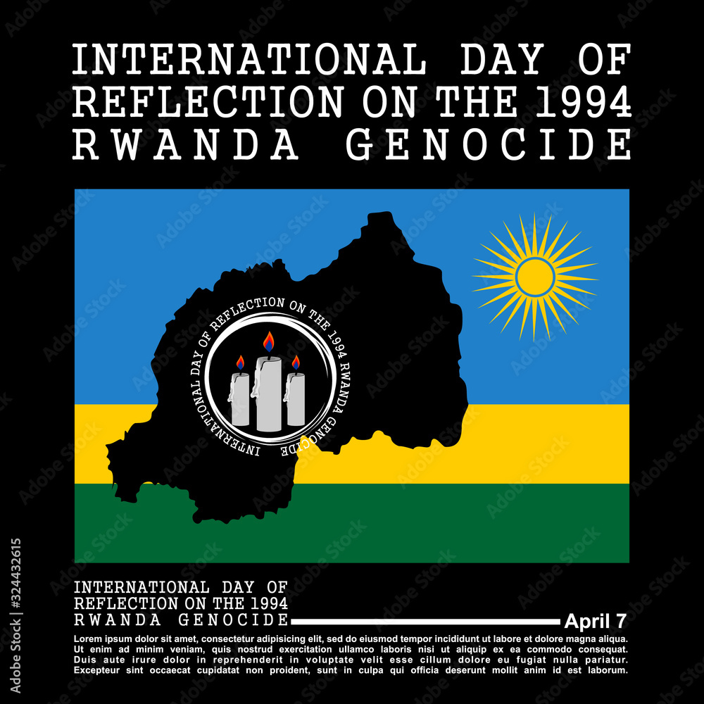 International Day of Reflection on the 1994 Rwanda Genocide Stock ...