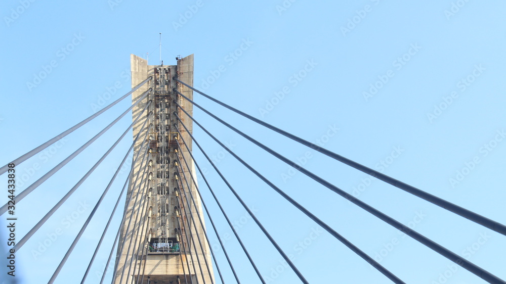 Barelang Bridge is an iconic landmark of the Riau Islands Stock Photo ...