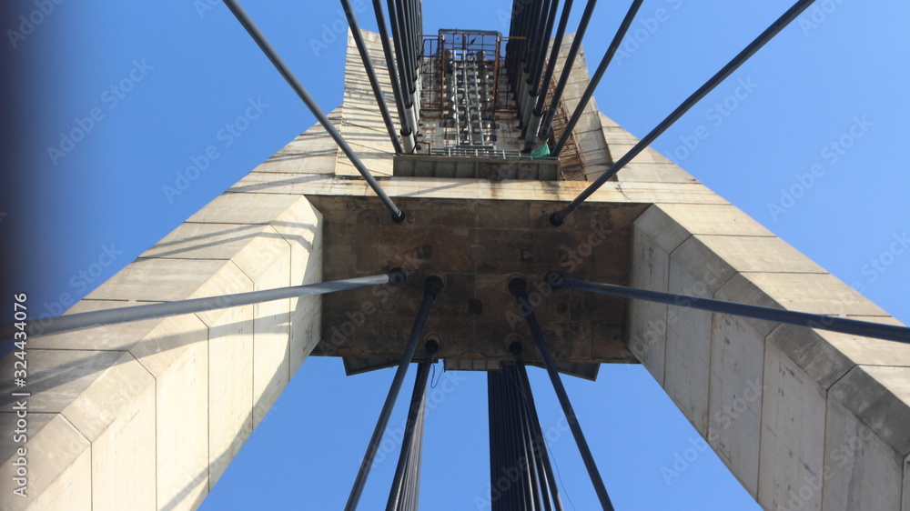 Barelang Bridge is an iconic landmark of the Riau Islands Stock Photo ...