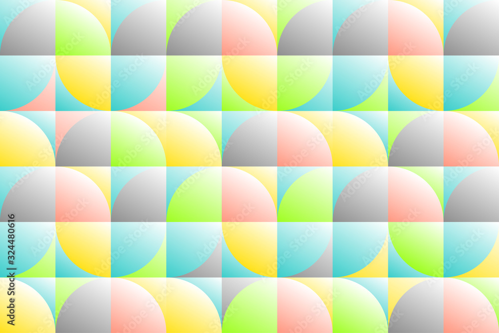Abstract geometric design. Vector illustration. Pattern can be used as ...