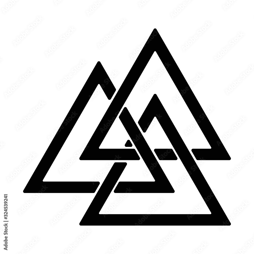 viking design icon simple symbol Stock Vector | Adobe Stock