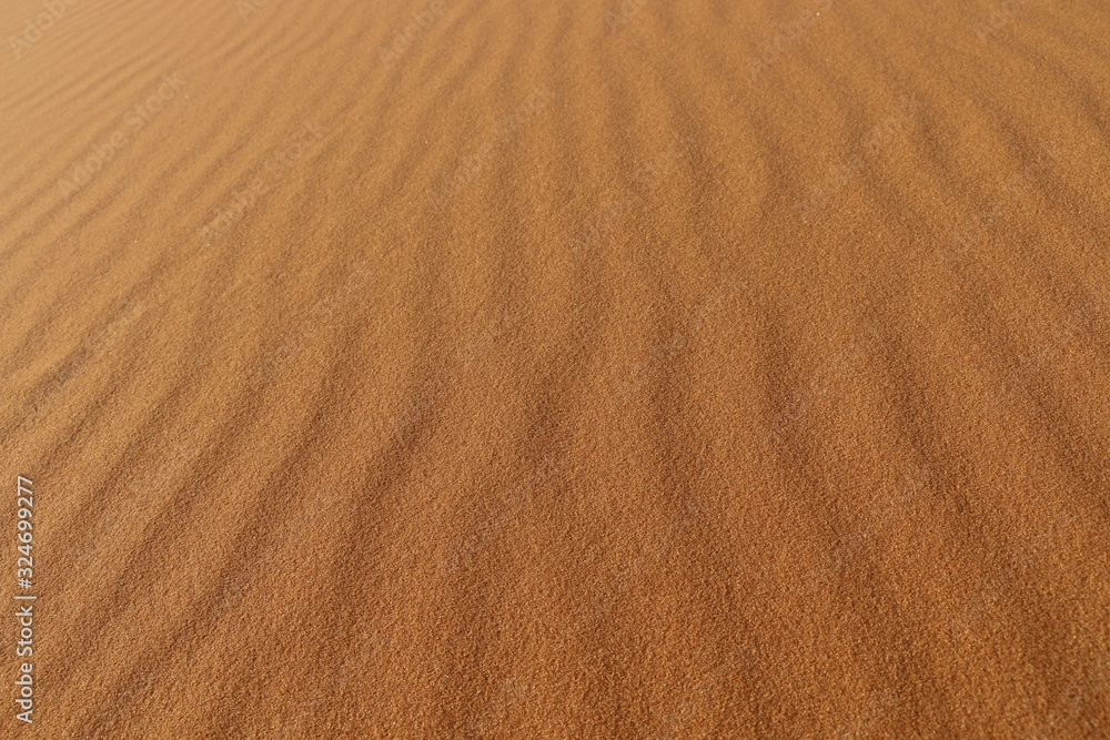 sand texture - background of desert sand dune ripples Stock Photo ...