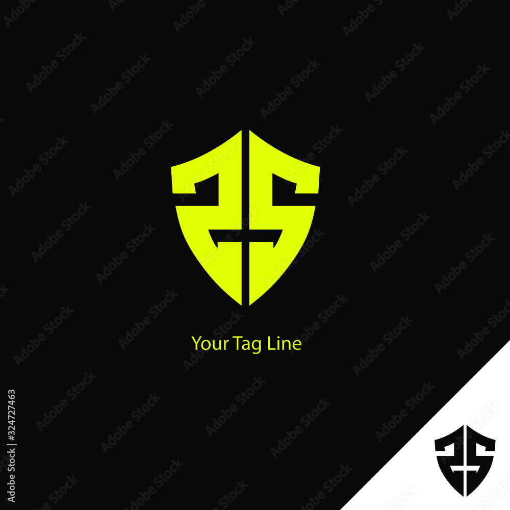 Initial SS logo design, Shield logo design with SS letter, Logo for ...