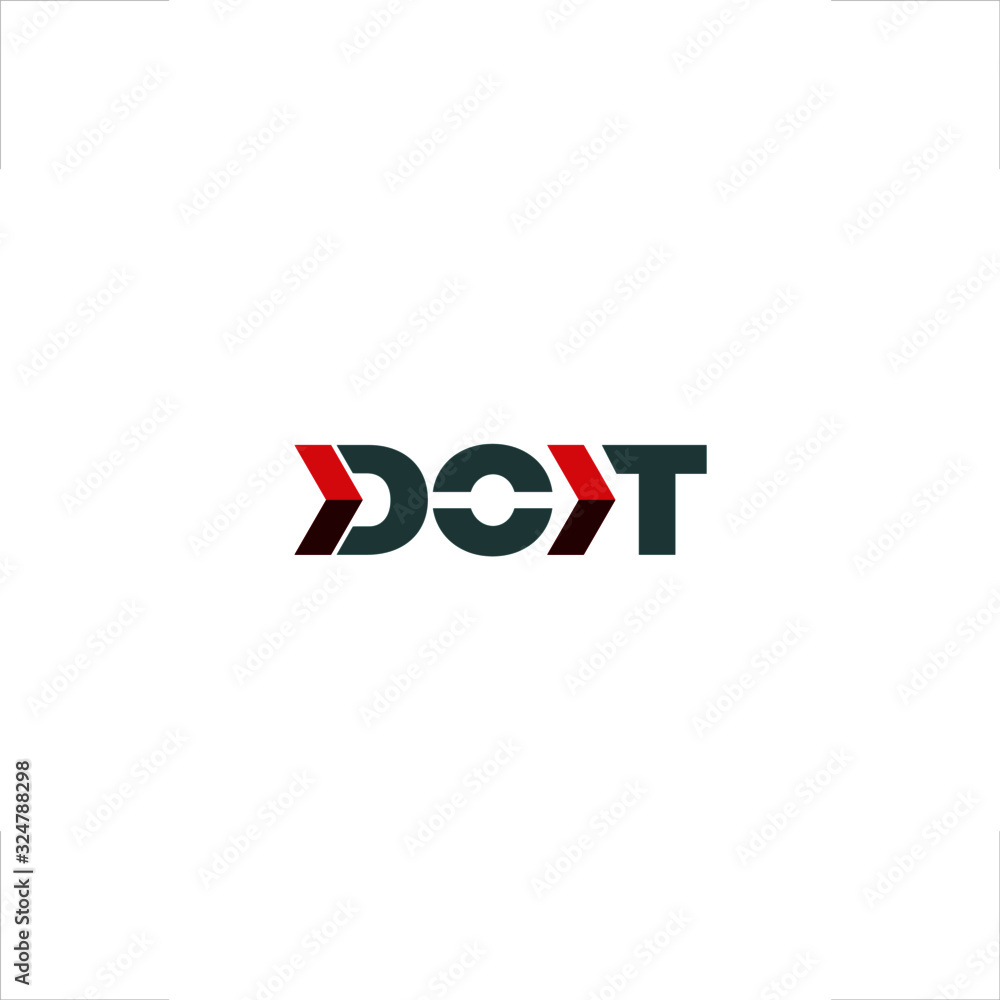 Do it logo type stylized font Stock Vector | Adobe Stock