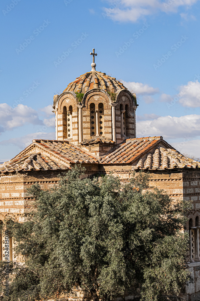 Church of Holy Apostles (Holy Apostles of Solaki, X century), located ...