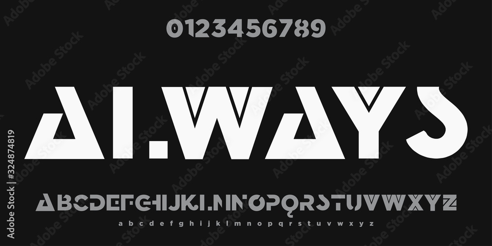 Font.Shadow Effect. alphabet.Typeface.Script.Handcrafted handwritten ...