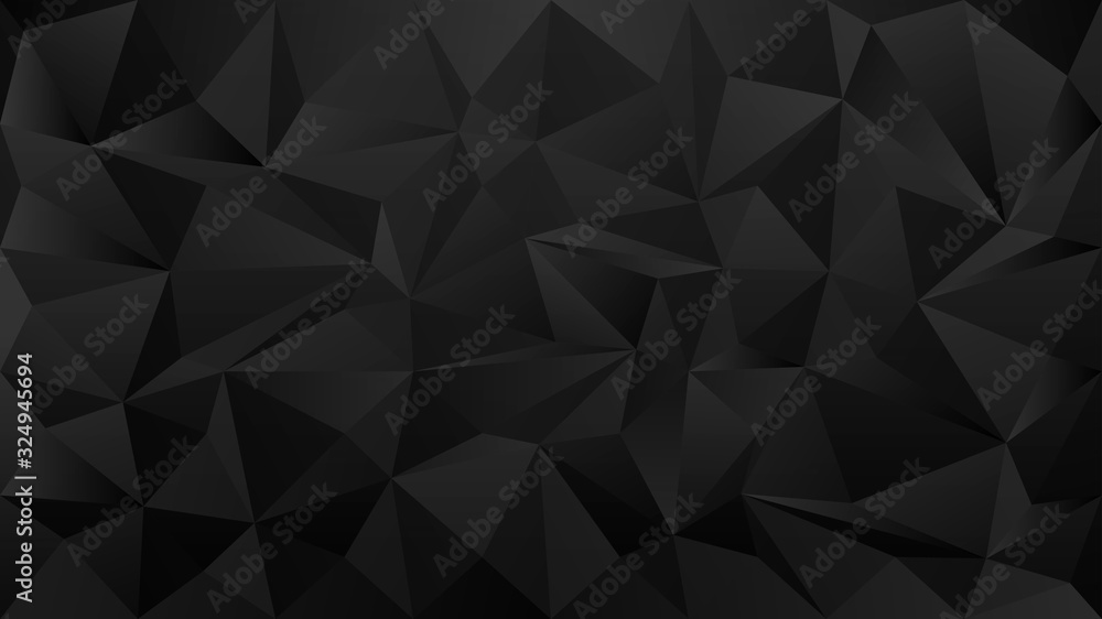 black triangle, dark wallpaper background Stock Vector | Adobe Stock