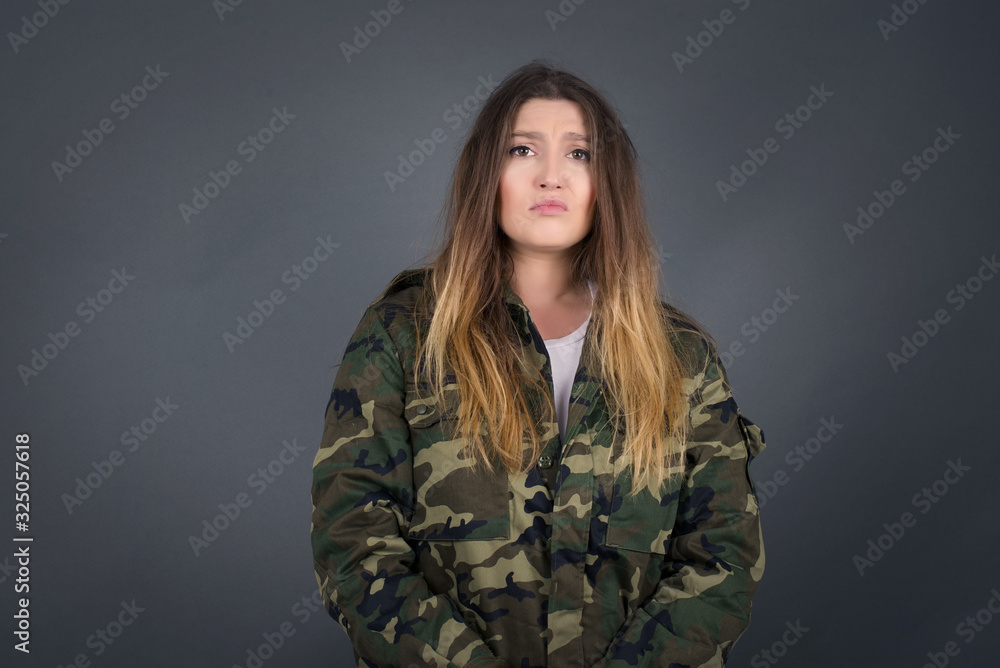 Beautiful face of sad woman crying desperate and depressed with tears ...