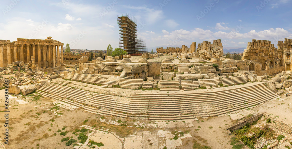 Baalbek, Lebanon - place of two of the largest and grandest Roman ...