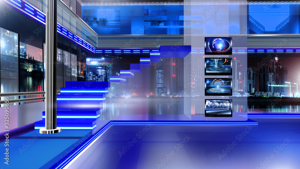 Virtual set studio for green footage Realize your vision for a ...