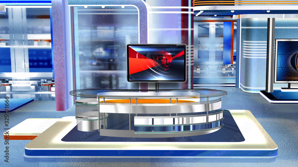 Virtual set studio for green footage Realize your vision for a ...