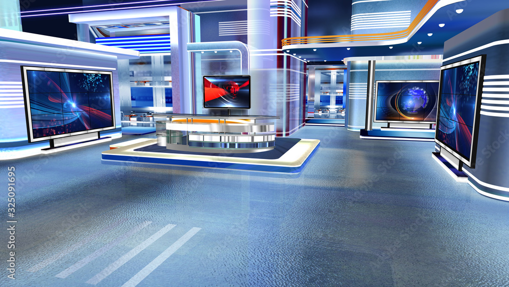 Virtual set studio for green footage Realize your vision for a ...