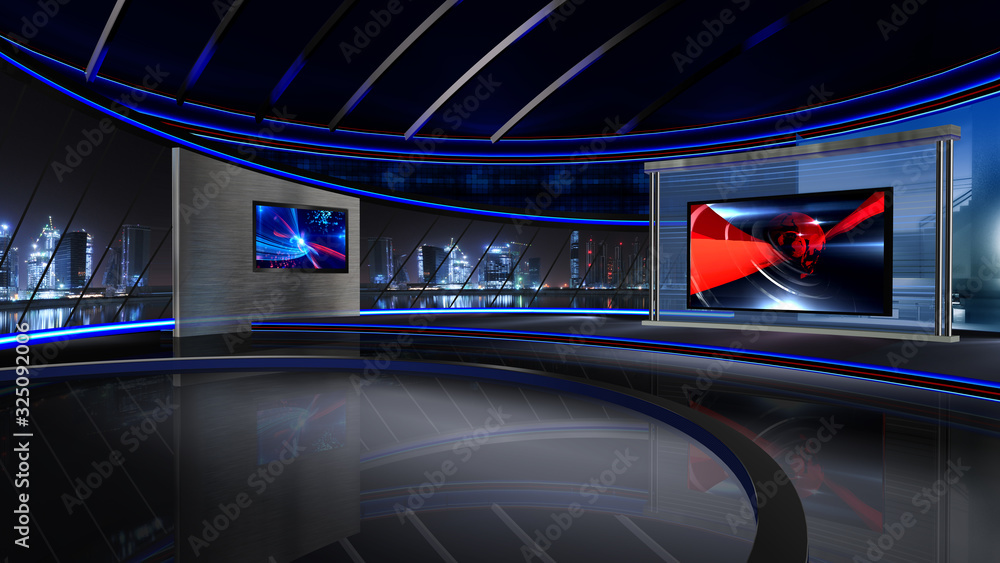 Virtual set studio for green footage Realize your vision for a ...