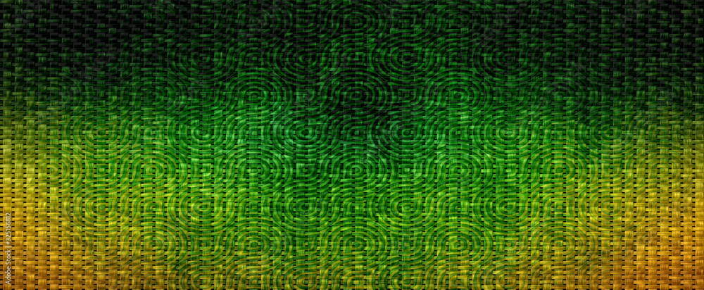 Abstract yellow green background with soft bright gold center glowing ...