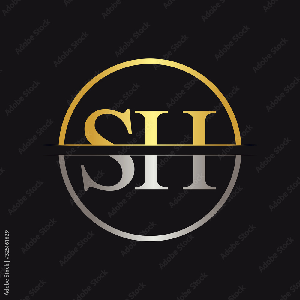 Initial Letter SH Logo Design Vector Template. SH Letter Logo Design ...